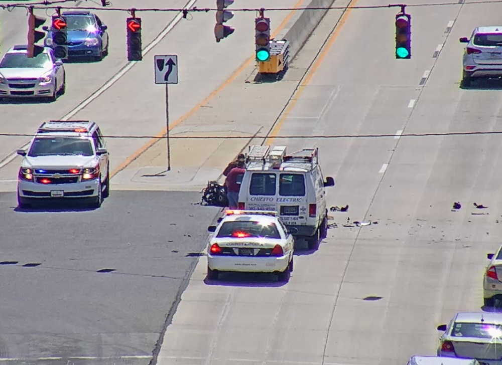 Happening Now: Van And Motorcycle Collide On Summit Bridge Road – First ...