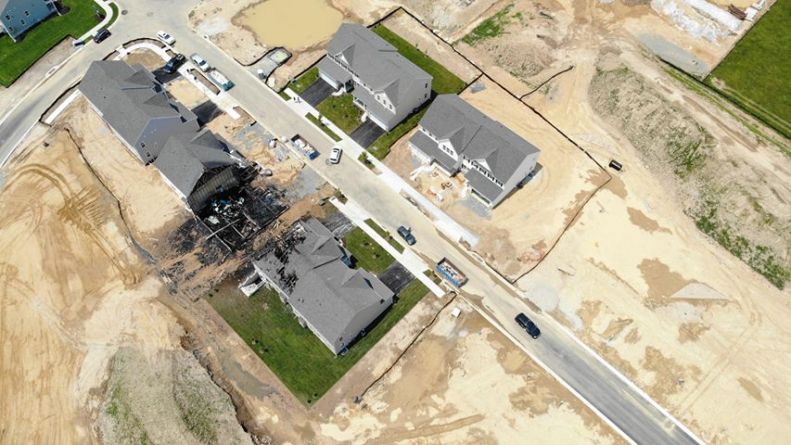 Aerial Photos Show True Extent Of Ogletown House Fire Damage – First ...