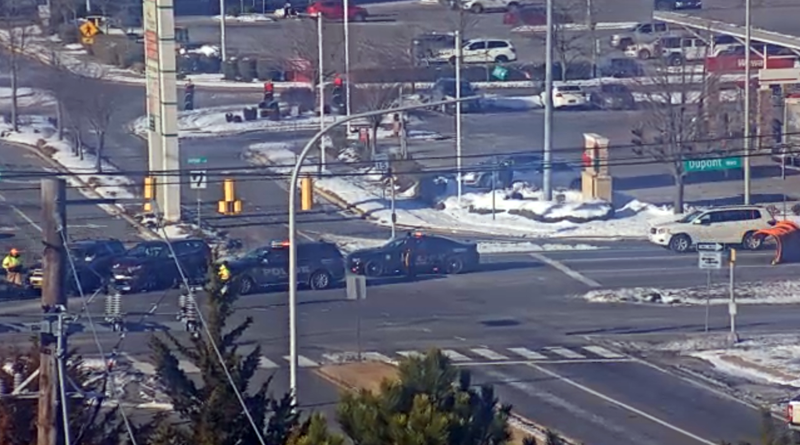 Concord Pike Closed, Hundreds Without Power After Powerlines Brought ...