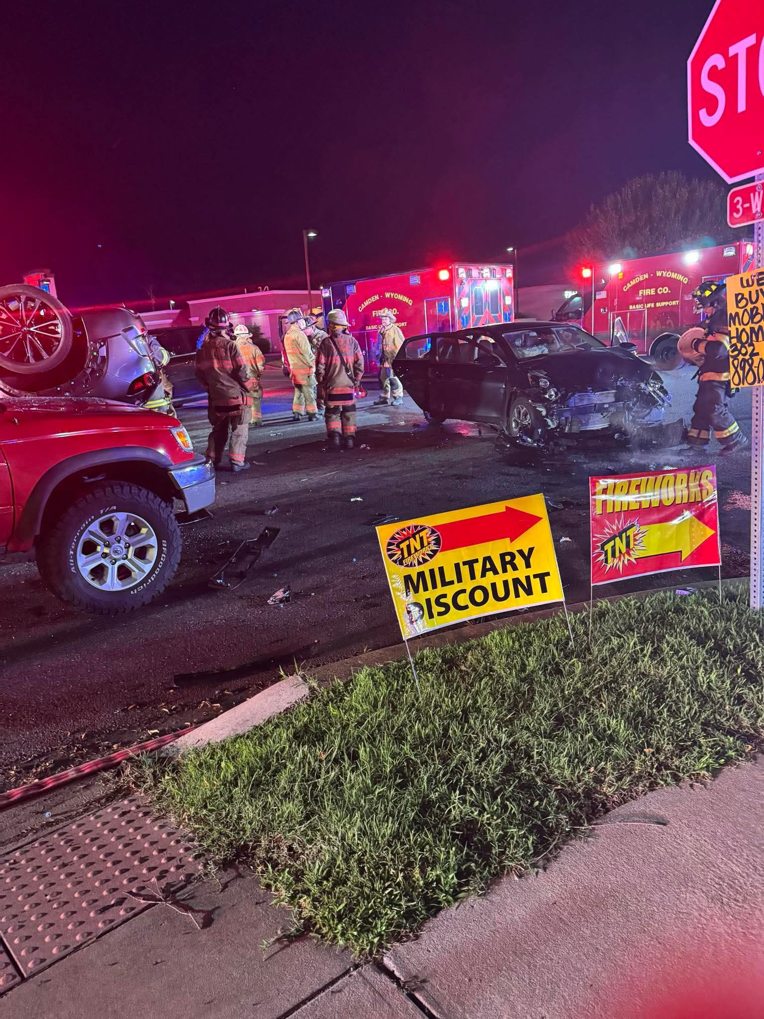 Two Injured In Rollover Crash Friday Night – First State Update